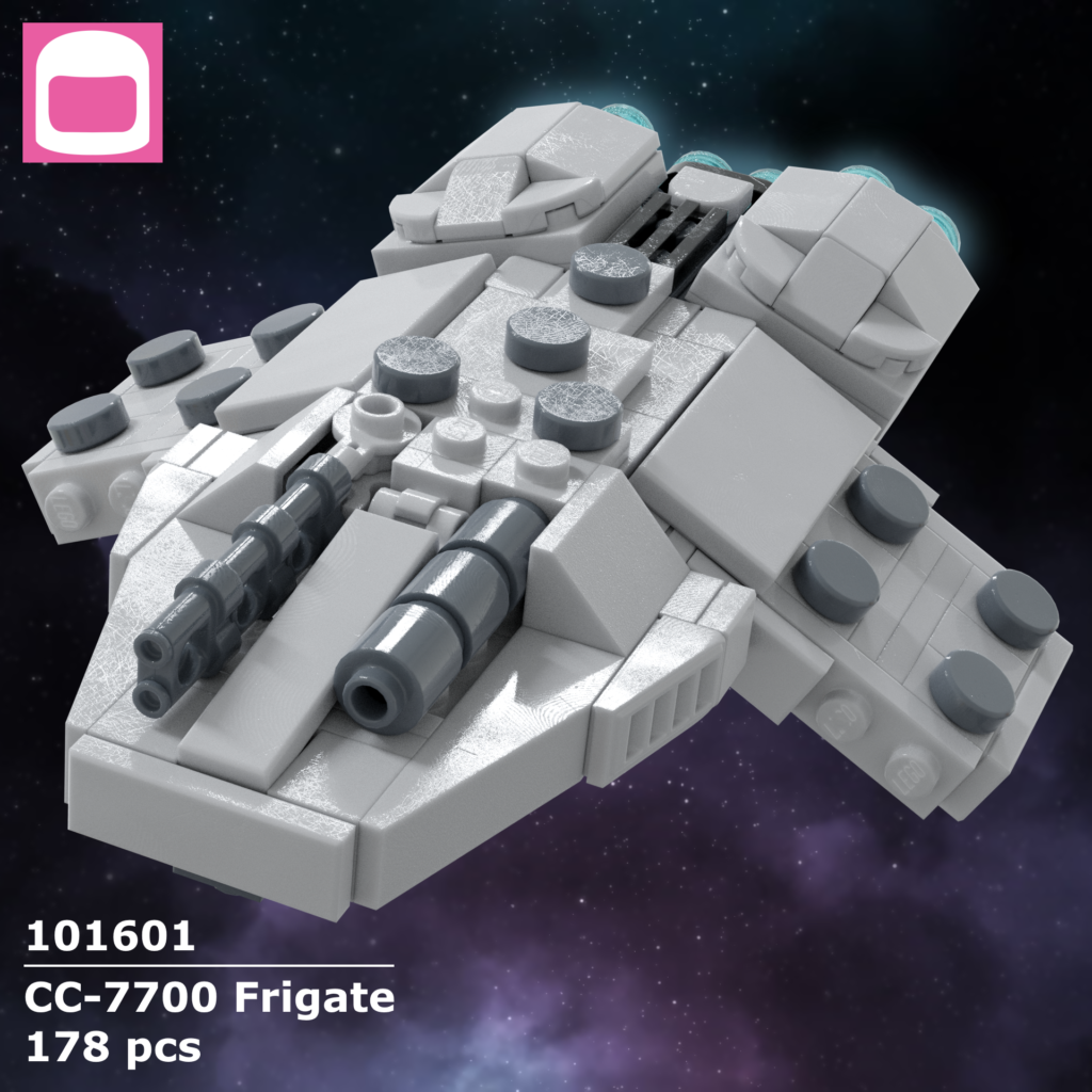 LEGO Rebel Support Ships #3 Instructions / Lilium Brick Yards