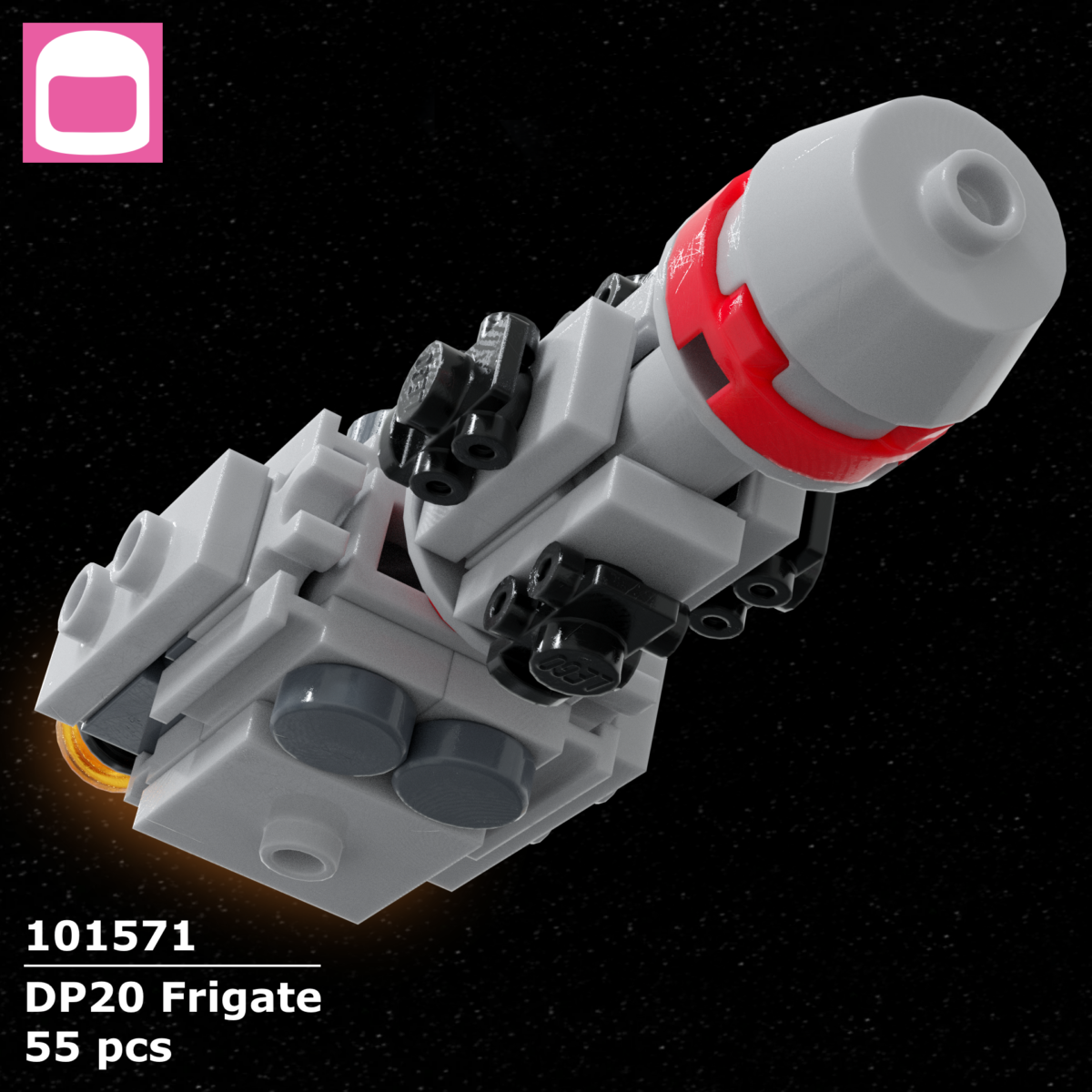 LEGO Rebel Support Ships #3 Instructions / Lilium Brick Yards