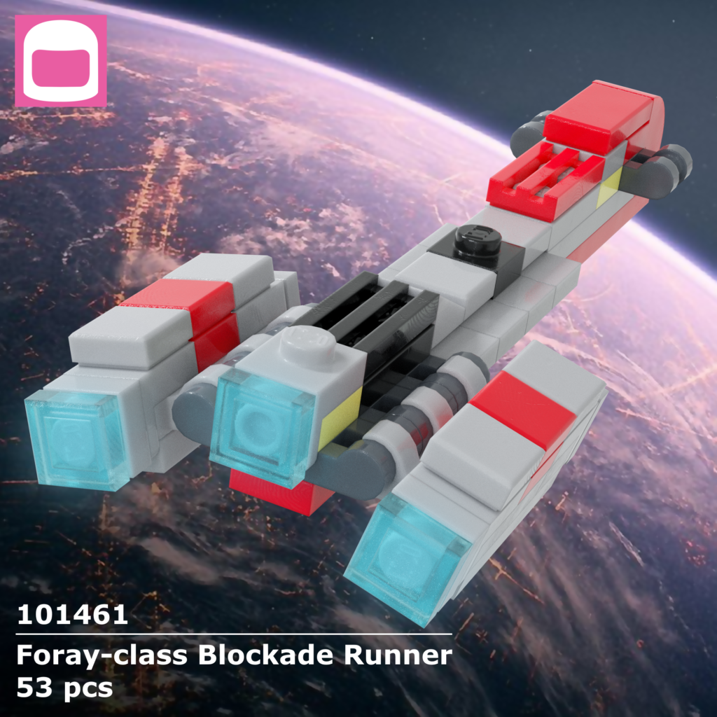 LEGO Old Republic Support Ships #1 Instructions / Lilium Brick Yards