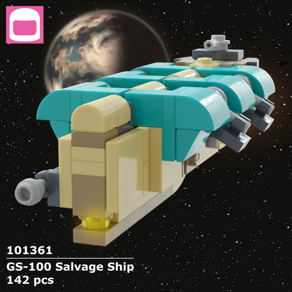 LEGO Separatist Support Ships #1 Instructions / Lilium Brick Yards