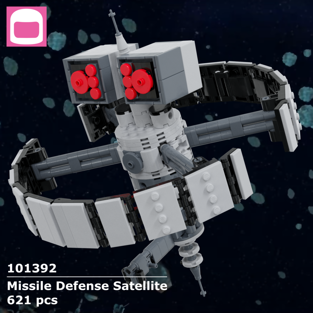 LEGO Orbital Defense Satellite Instructions / Lilium Brick Yards