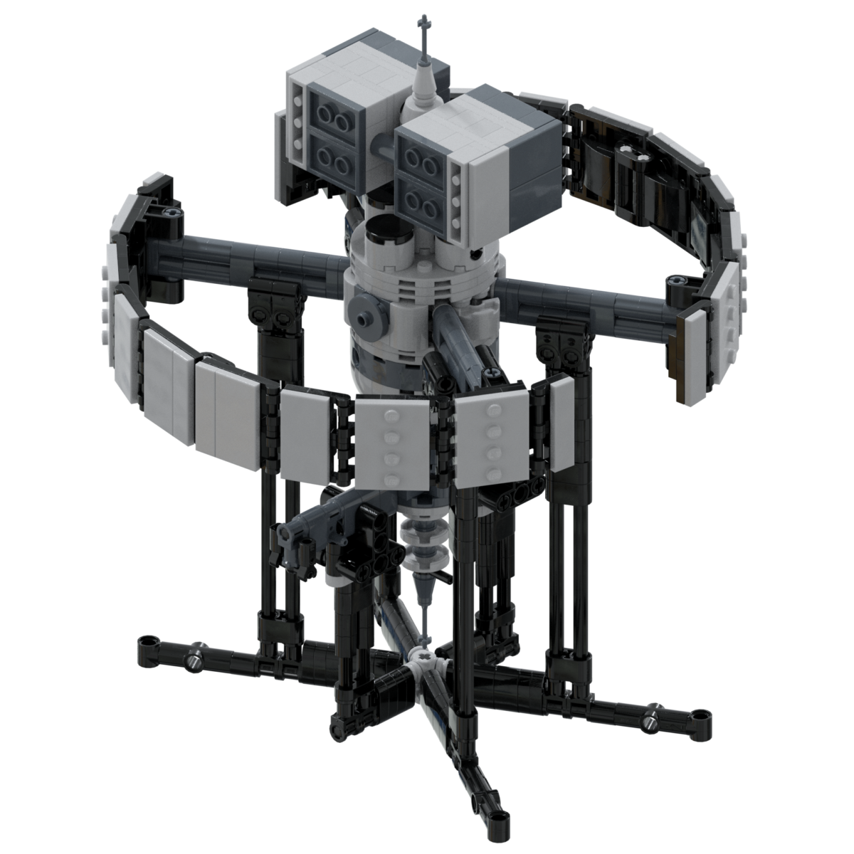 LEGO Orbital Defense Satellite Instructions / Lilium Brick Yards