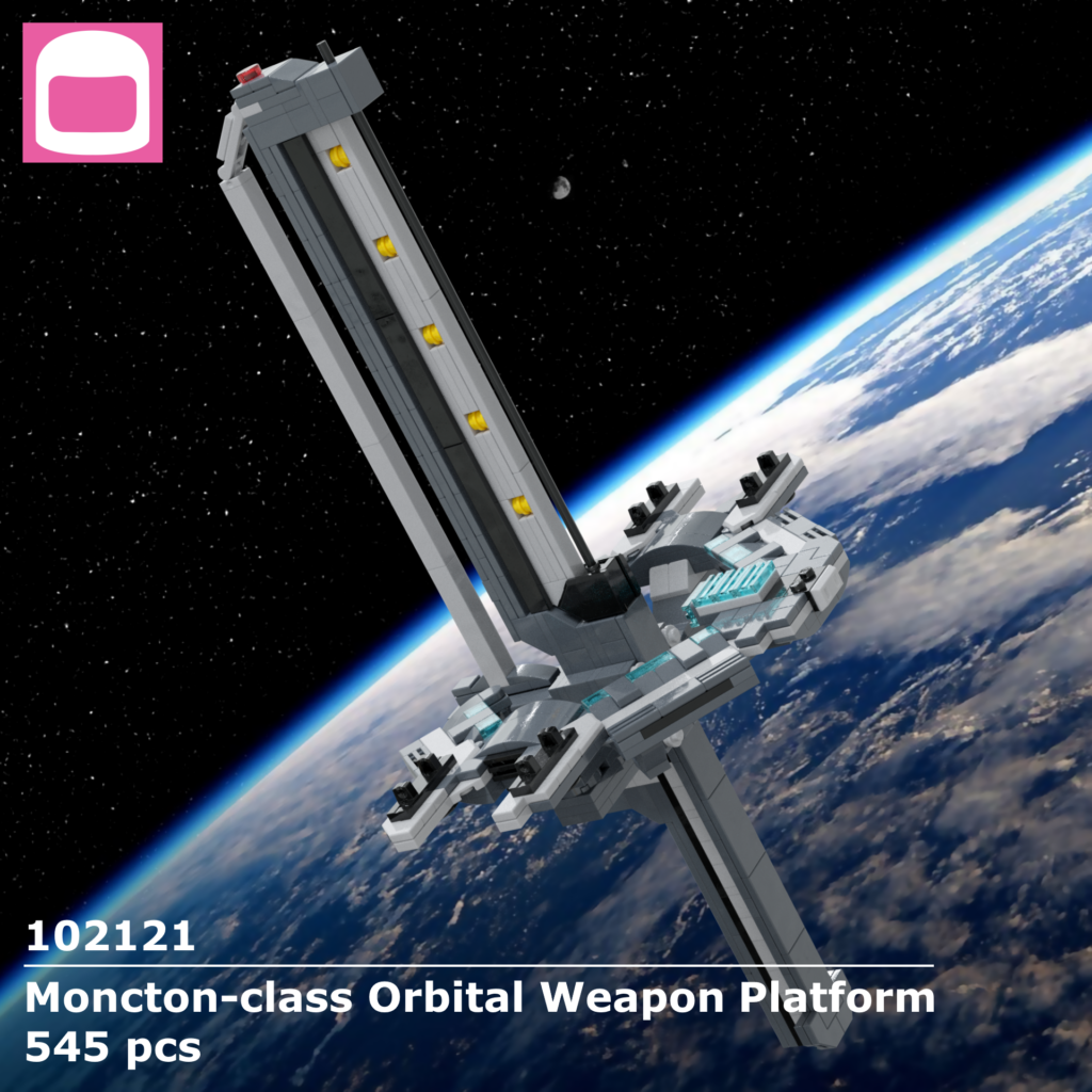 LEGO Moncton-class Orbital Weapon Platform Instructions / Lilium Brick ...
