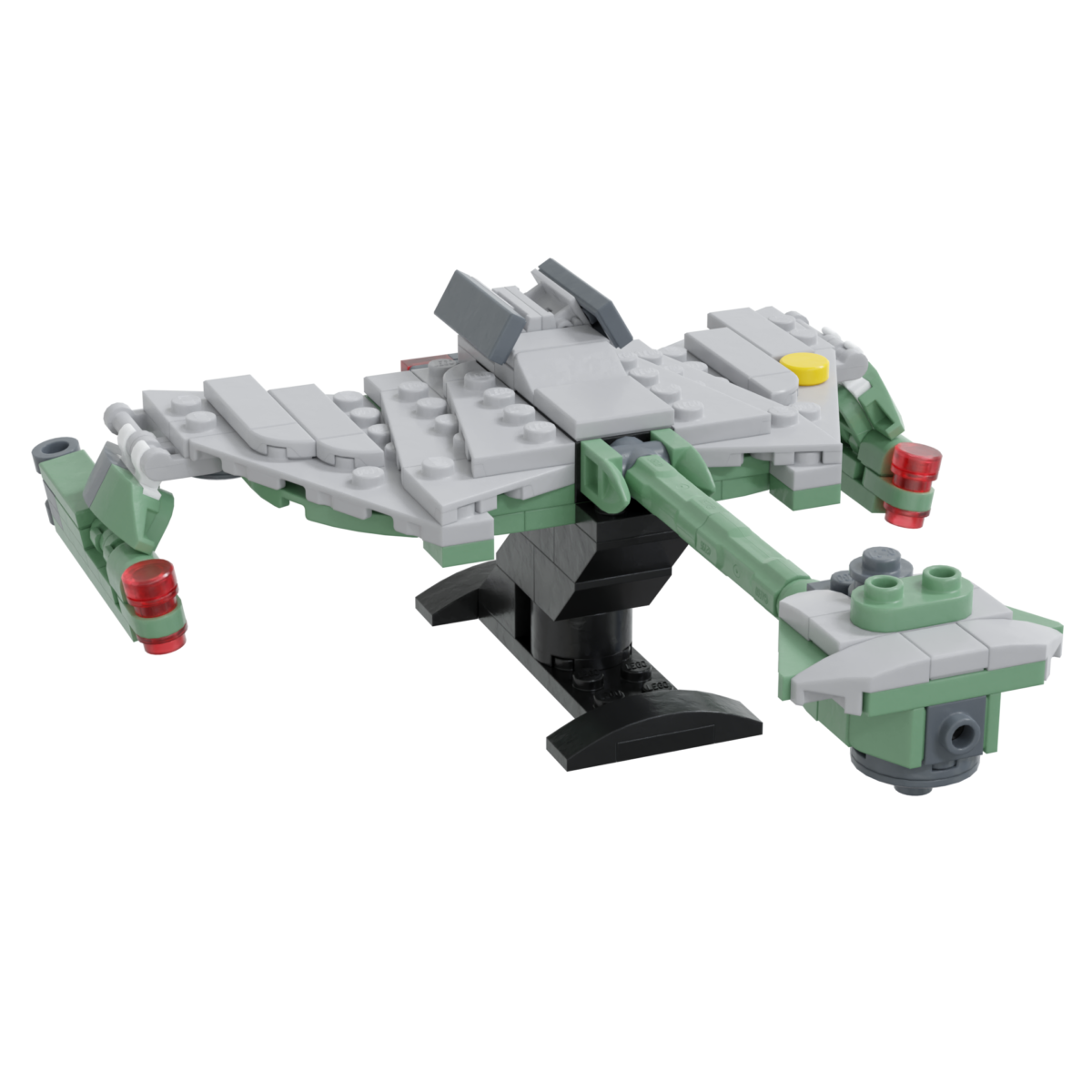 LEGO Klingon Support Ships #2 Instructions / Lilium Brick Yards