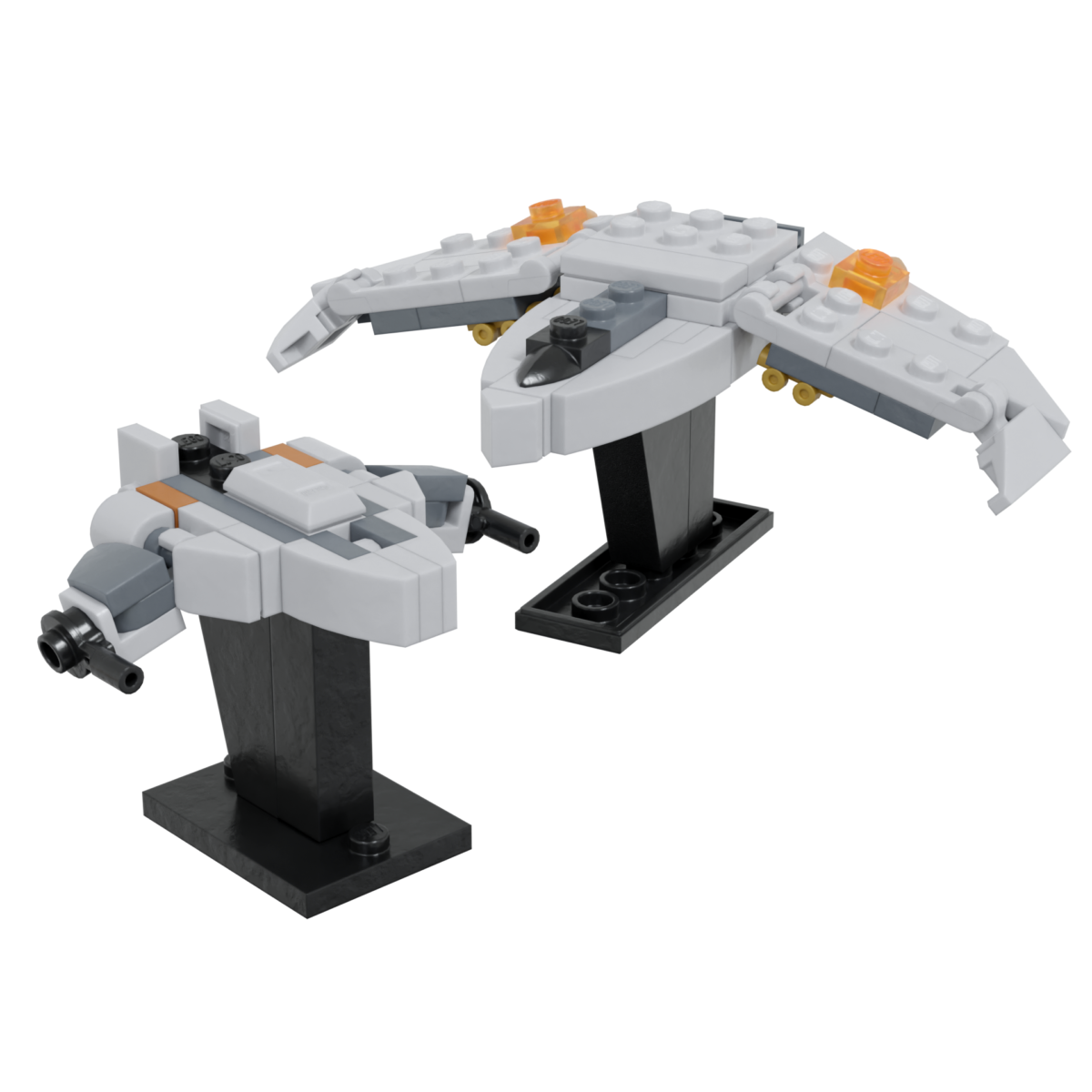 LEGO Resistance Support Ships #1 Instructions / Lilium Brick Yards