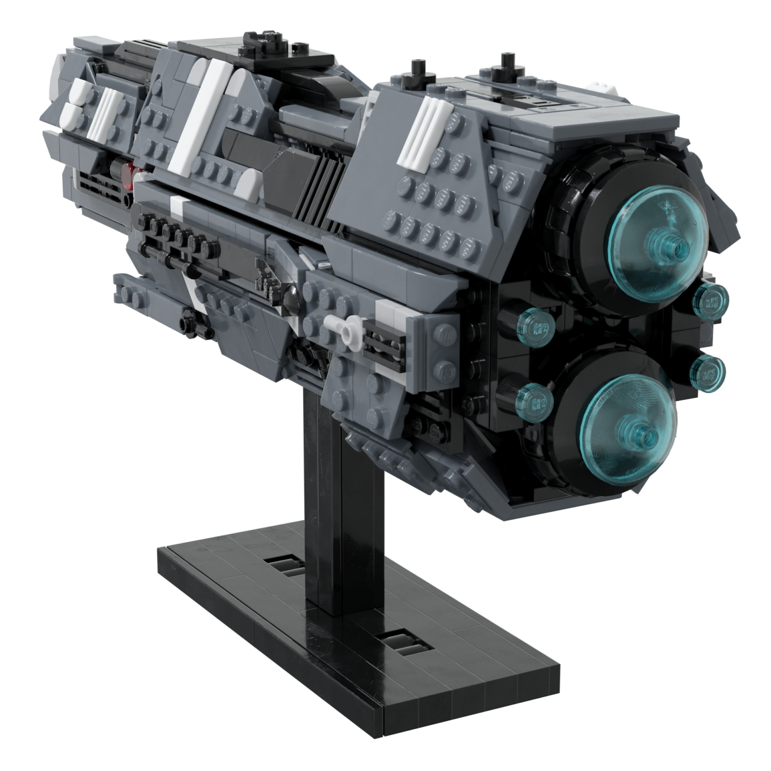 LEGO Valiant-class Super-Heavy Cruiser Instructions / Lilium Brick Yards