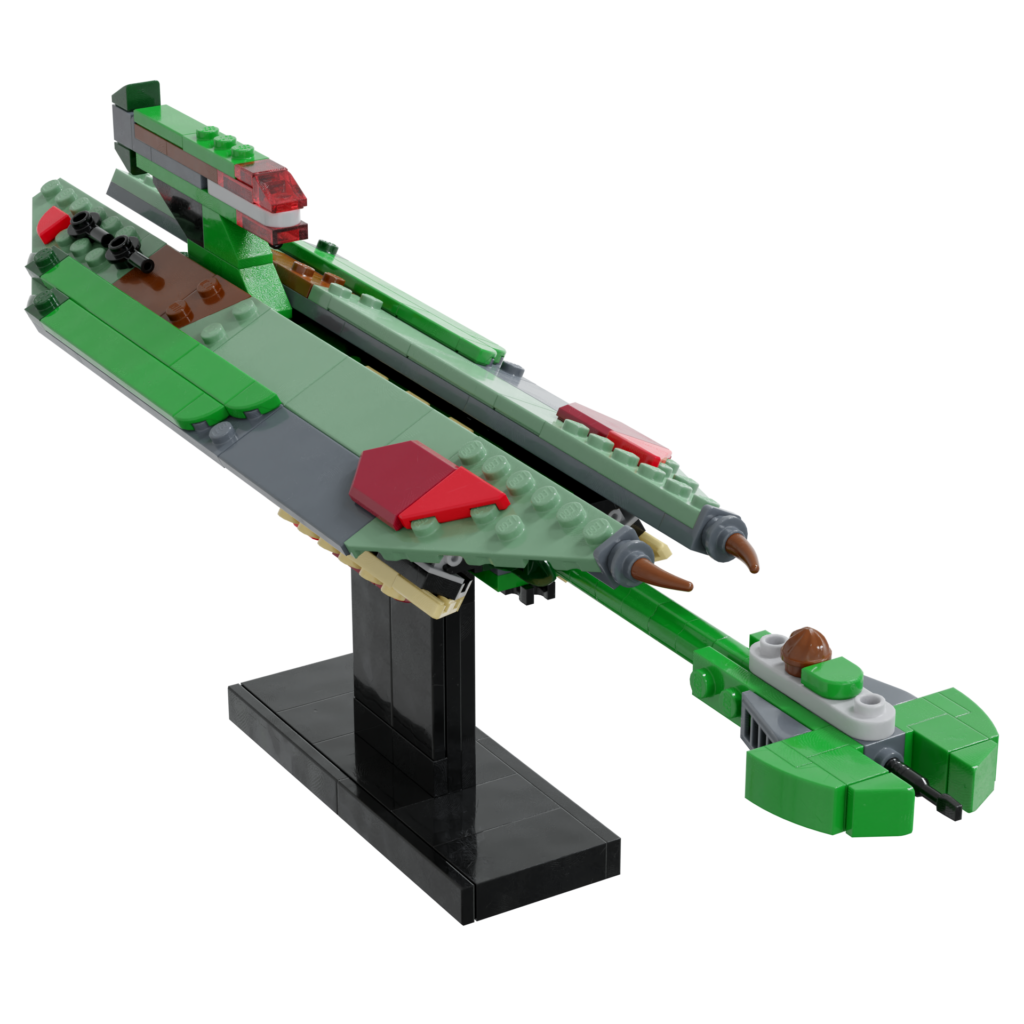 LEGO Klingon Support Ships #3 Instructions / Lilium Brick Yards