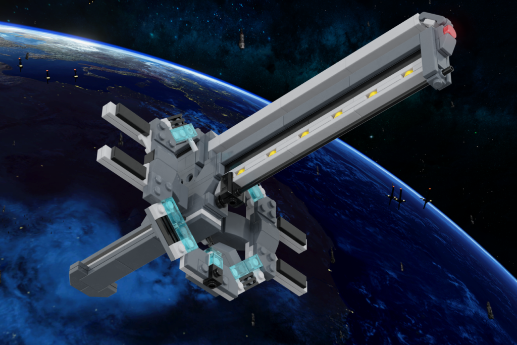 LEGO Moncton-class Orbital Weapon Platform / Lilium Brick Yards
