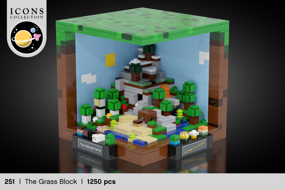 LEGO The Grass Block / Lilium Brick Yards