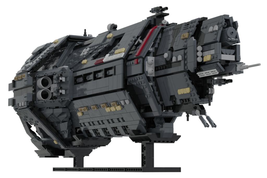 LEGO UNSC Pillar of Autumn C-709 [Refit] / Lilium Brick Yards